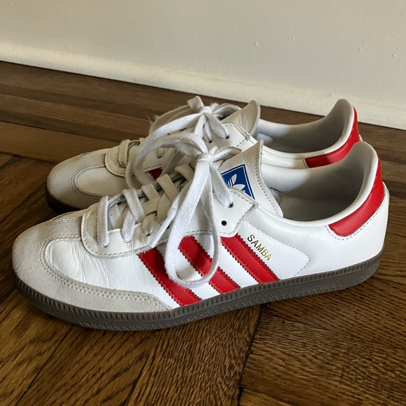 adidas | Shoes | Adidas Samba Red | Poshmark